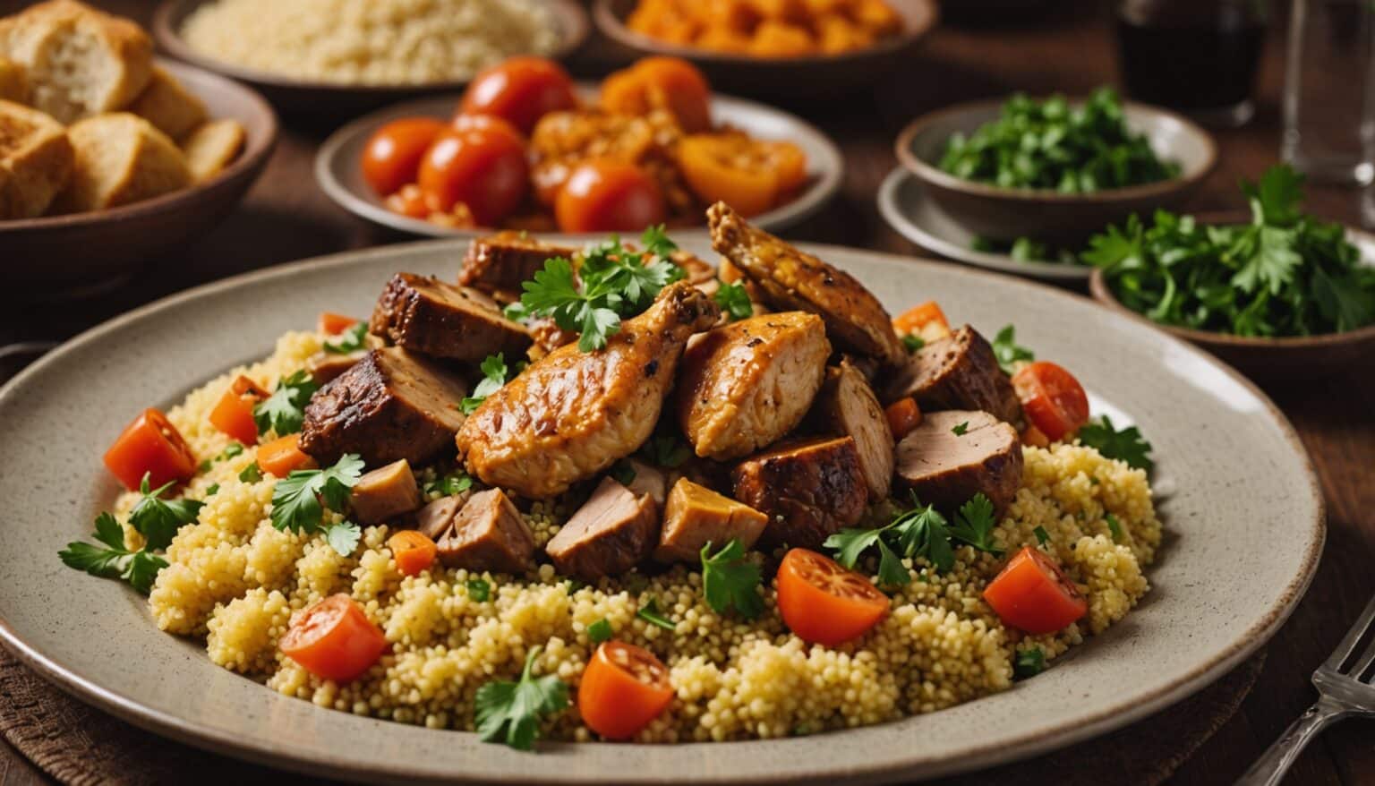 Couscous tunisien traditionnel : Découvrez la recette authentique pour ...